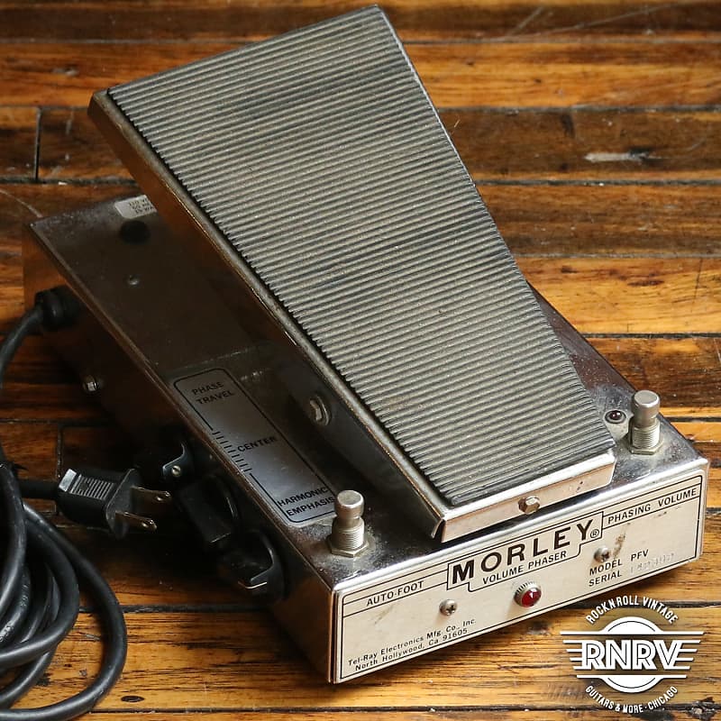 1970s Morley Volume Phaser PFV | Reverb