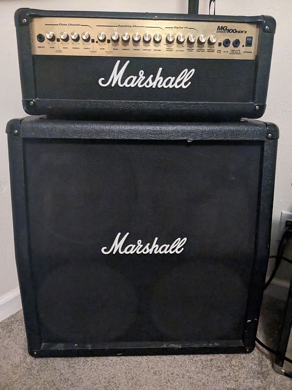 Marshall MG100HDFX Half stack | Reverb