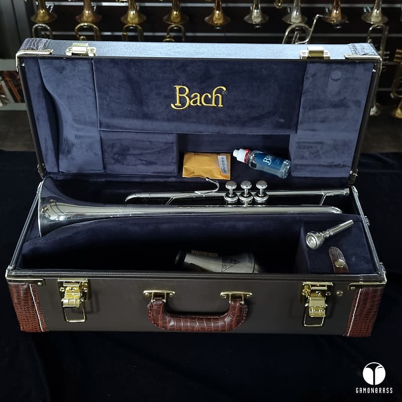 Vincent Bach Stradivarius 37 great condition trumpet case | Reverb UK