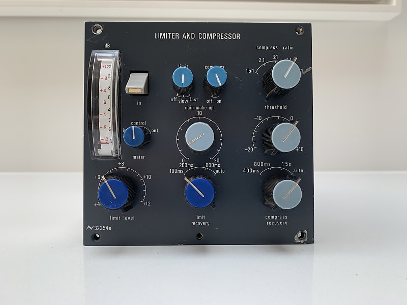 Neve Compressor Limiter *Rare* Neve 2254e 32254e | Reverb UK