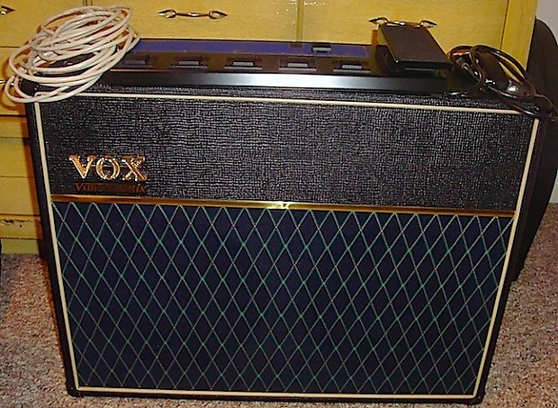 Vox Valvetronix AD120VT 120 Watt 2 x 12 combo with VC-4 Foot | Reverb