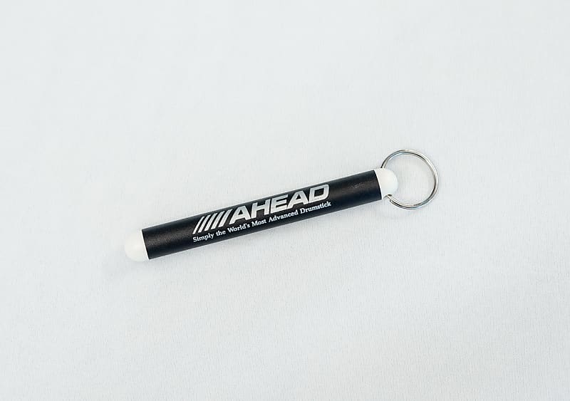 Ahead Drumstick Keyring 90's - Black/White | Reverb