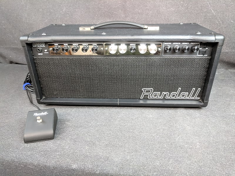 Randall RM50 Modular Amp Head 50W Tube Guitar Amplifier w/ | Reverb