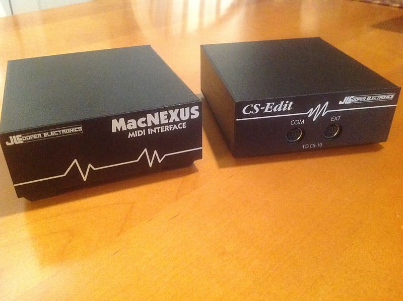 Jl Cooper Macnexus And Cs Edit Pro Reverb
