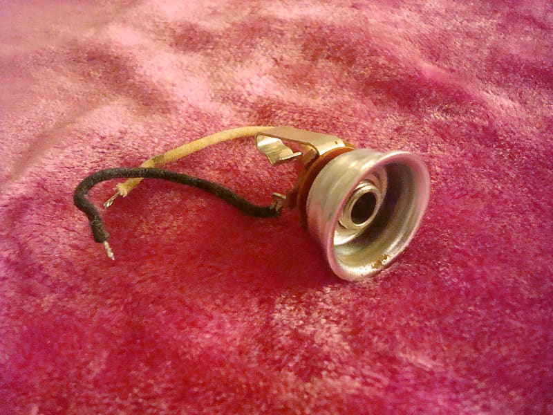 Vintage 1950's Fender Blackguard Telecaster Jackcup output | Reverb