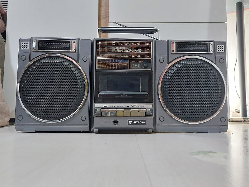 Hitachi TRK-2200E BoomBox GhettoBlaster 1982 | Reverb