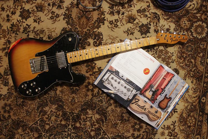 Fender TELECASTER CUSTOM SUNBURTS - KEITH RICHARDS 1973 - | Reverb