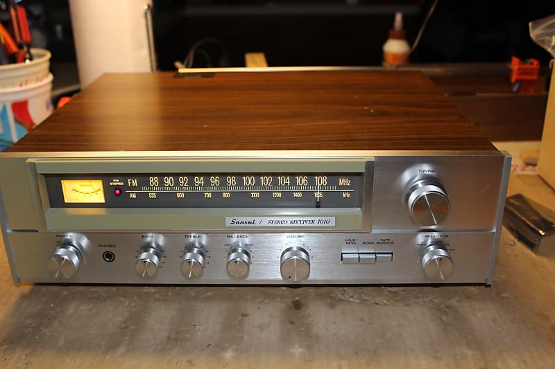 Restored Sansui 1010 AM/FM Stereo Receiver (3) | Reverb
