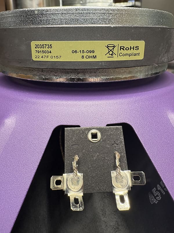 Eminence PF-15 2020 - Purple | Reverb