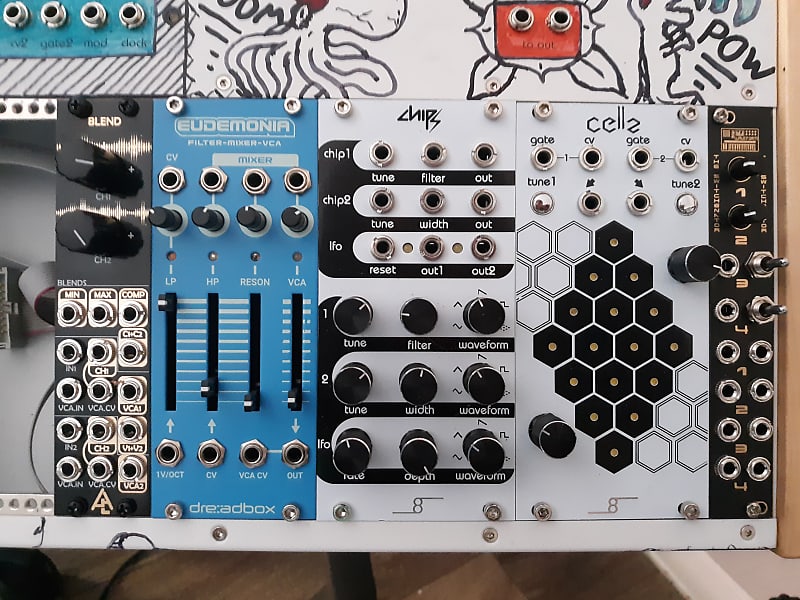 Dreadbox eudemonia (filter, mixer, vca) | Reverb