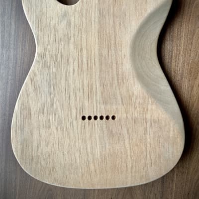 Chambered Telecaster Body - Voronoi Chambers - Curly Maple on | Reverb