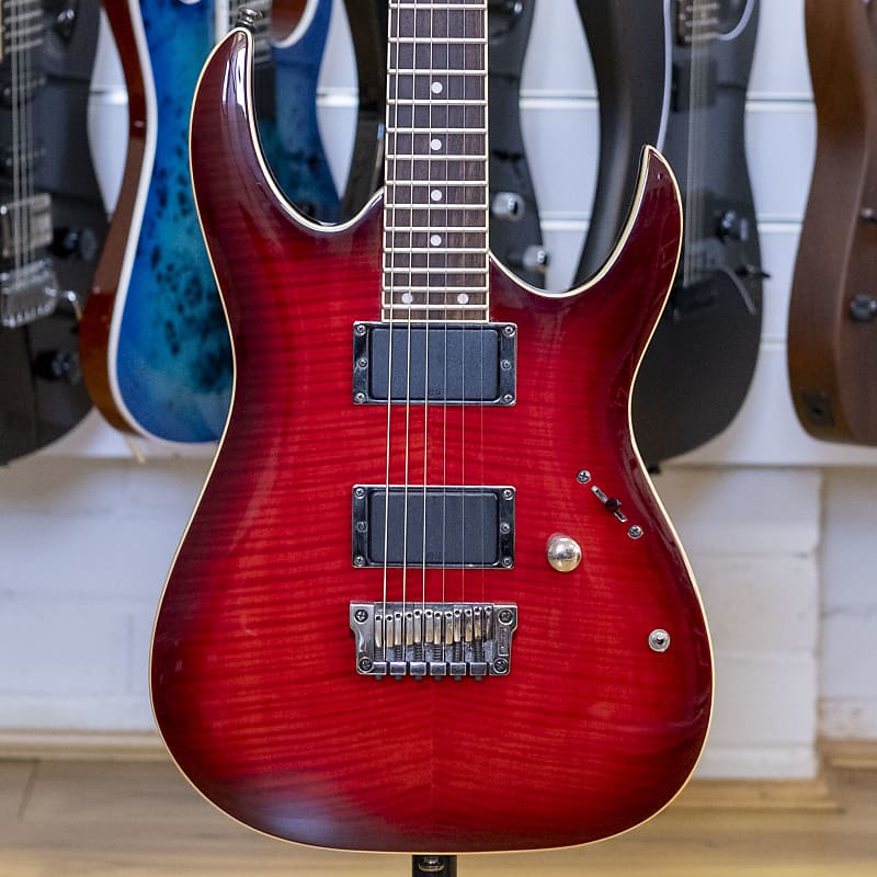 2010 Ibanez RGA42FM Electric Guitar (Transparent | Reverb Australia