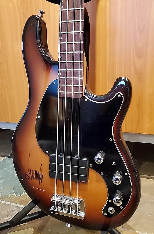STATUS "The Groove Bass" Sunburst (Autographed by Donald | Reverb