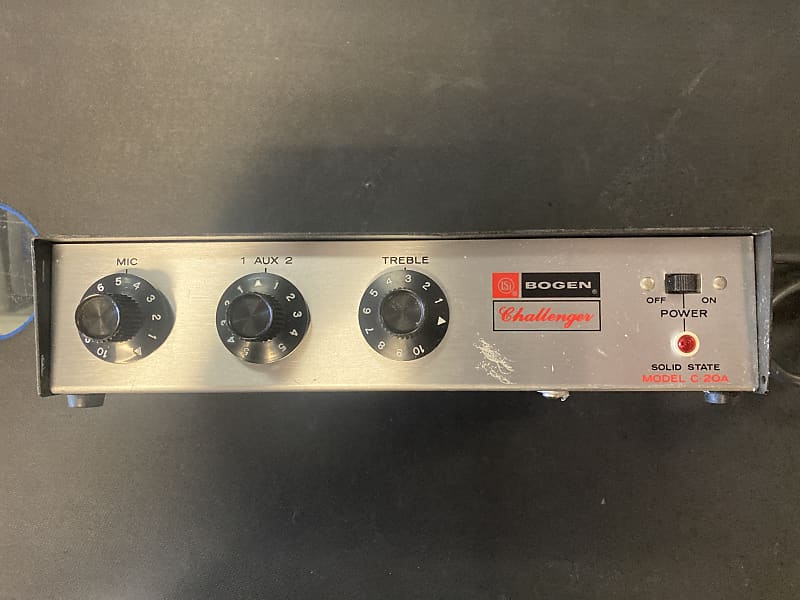 LSI Bogen Challenger C-20A PA Amplifier | Reverb
