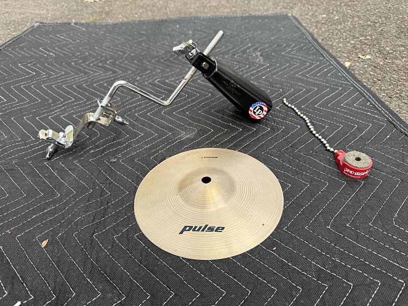 Latin Percussion Black Beauty LP204A + Splash + Cymbal Sizzle | Reverb
