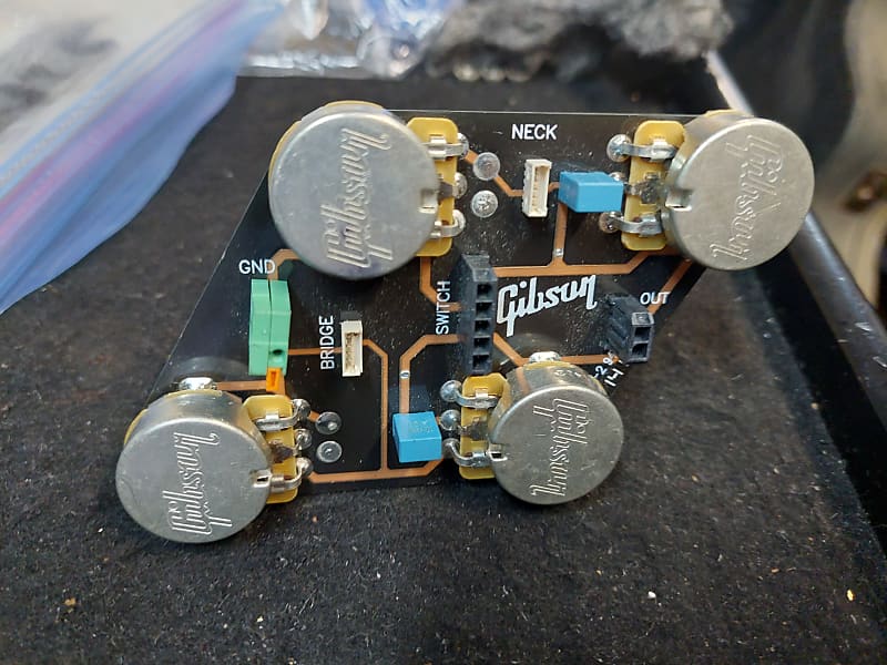 Gibson Lp Quick Connect Board PCB 2000s Black | Reverb Canada