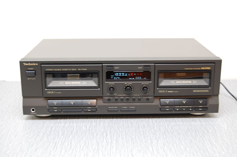 Technics RS-TR333 Double Cassette Deck | Reverb