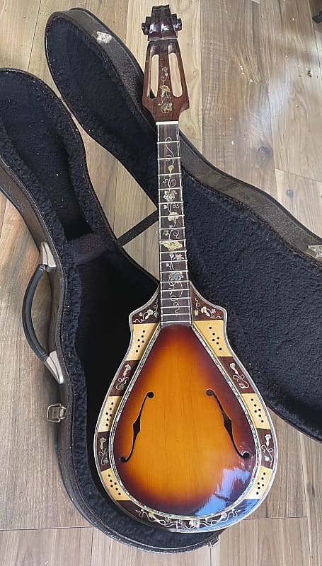 Project Mandolin with abalone inlays | Reverb