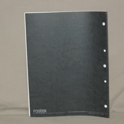 Fostex Model 450 Service Manual and Schematics [Three Wave | Reverb