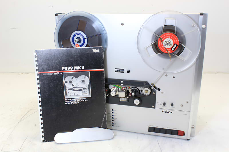 Studer Revox PR99 Player with Manual | Reverb