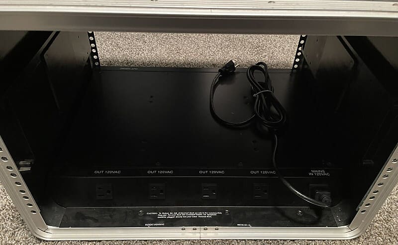 Guardian Molded 6-Space Rack and Built-In Power Conditioner | Reverb