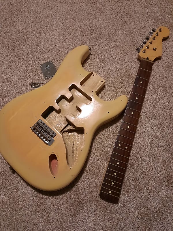 Partscaster Stratocaster Body and Neck | Reverb