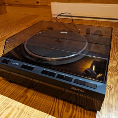 Denon DP-47F fully automatic direct drive turn table with | Reverb