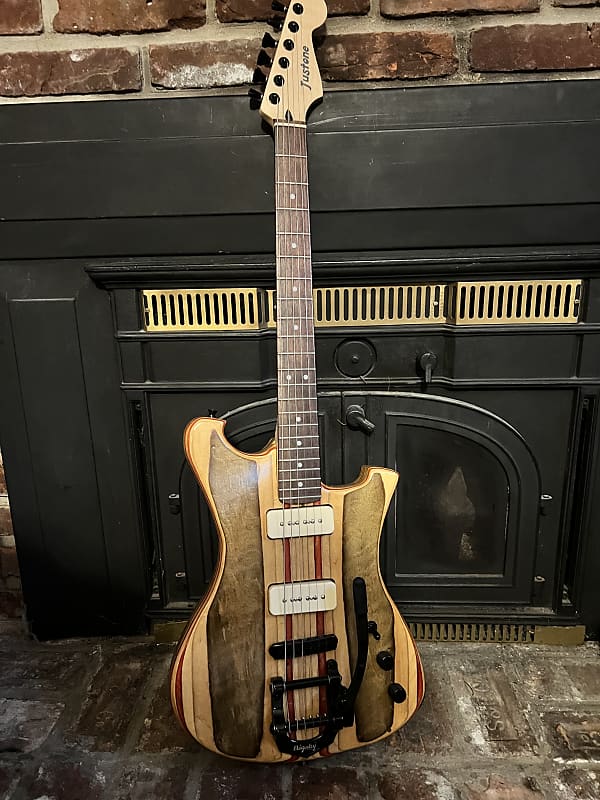 Handmade Skateboard Guitar 2005 - Tung oil | Reverb