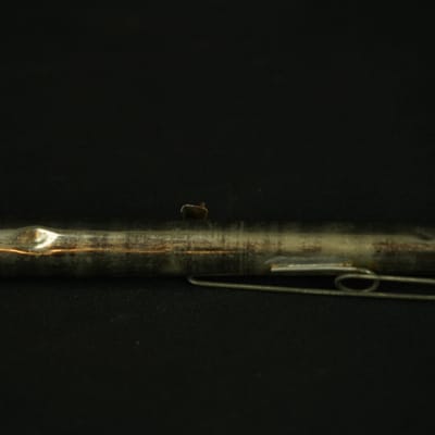 Vintage CH MATHIEU, Paris France Nickel Tin Penny Whistle, | Reverb