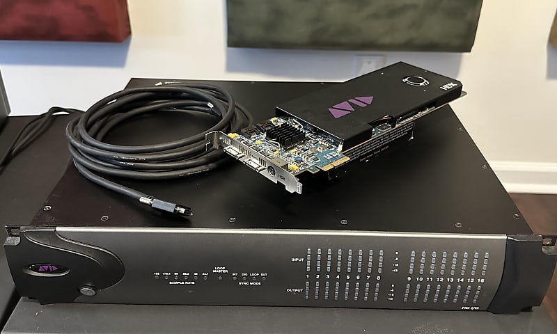 Avid HDX Card/16x16 Analog Audio Interface For Sale | Reverb