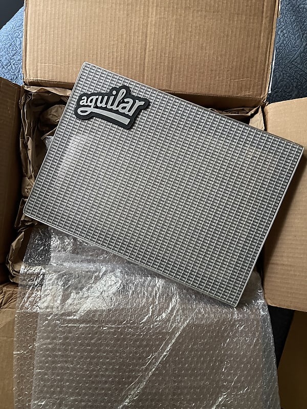 Aguilar DB112 grille 2020s Silver | Reverb