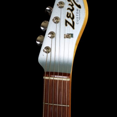 Zeus Custom Guitars Telecaster ZTL-CTM Ice Blue Roswell P-90 | Reverb