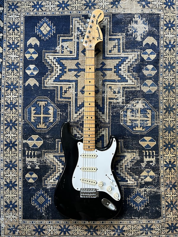 1976 Fernandes Burny Custom Micro-Tilt - Black | Reverb