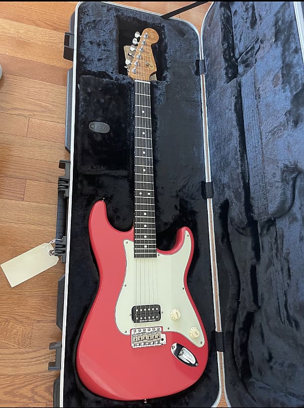Charvel USA Masterbuilt Custom Shop Red Dave 2019 Fiesta Red | Reverb