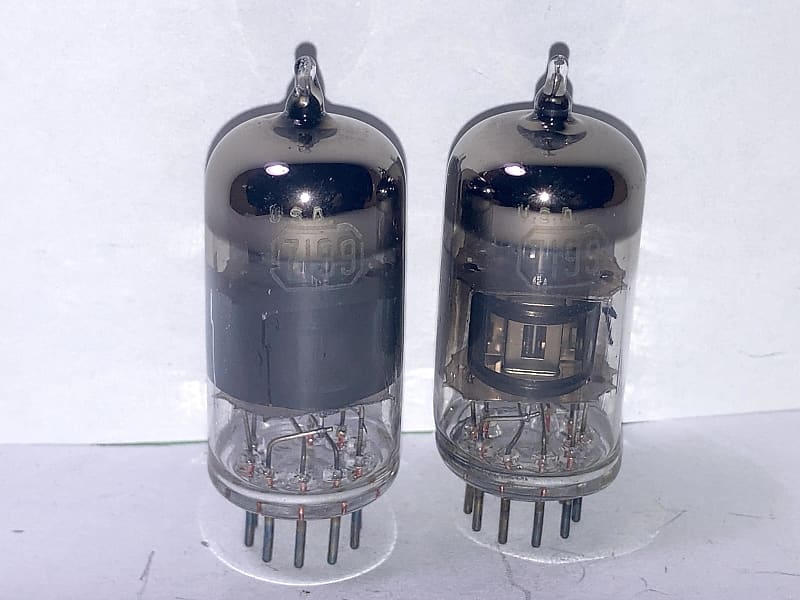 1960's RCA 7199 Tubes, Matched Pair, High Testing | Reverb Australia