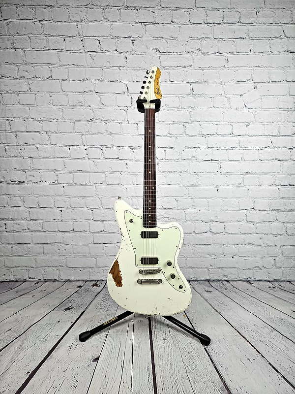 Fano JM6 Oltre Electric Guitar Olympic White Medium Relic | Reverb