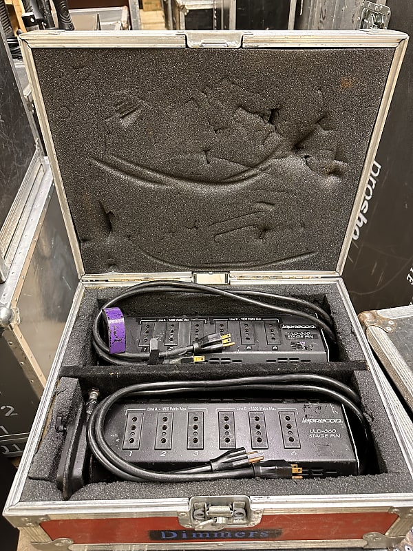 Leprecon ULD-360 HP Stage Pin Connector Dimmer Pack - 2 | Reverb