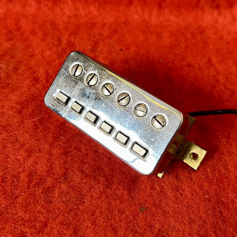 Hofner Staple guitar pickup c 1960 - Chrome original vintage | Reverb