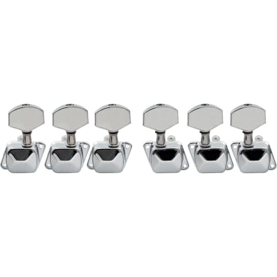 Chrome Grover 3R+3L Guitar Tuning Pegs Machine Heads with | Reverb