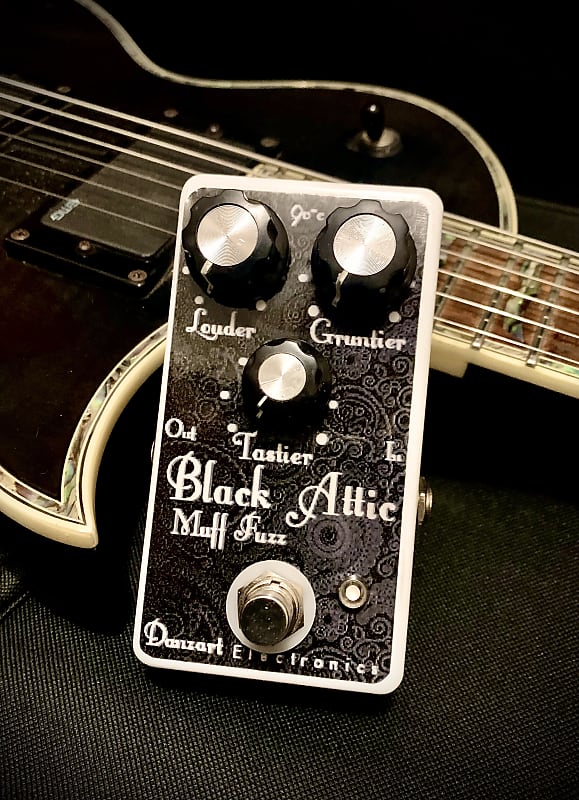 Danzart Electronics Black Attic Fuzz 2021 Black | Reverb