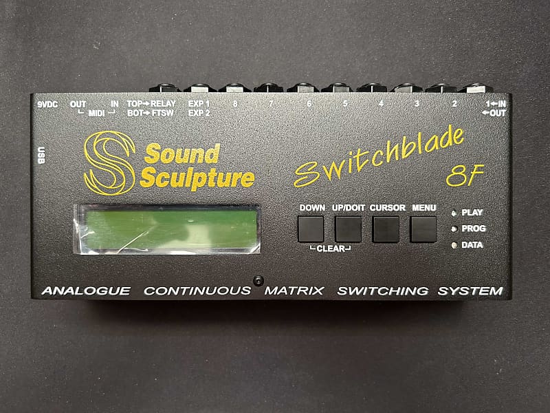 Sound Sculpture Switchblade 8F - Analog Matrix Switching | Reverb