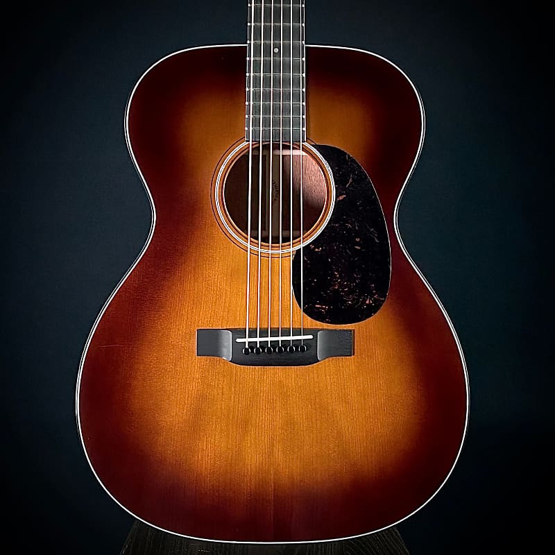 Martin Custom Shop 18 Style 000 - Adirondack Top, Ambertone | Reverb