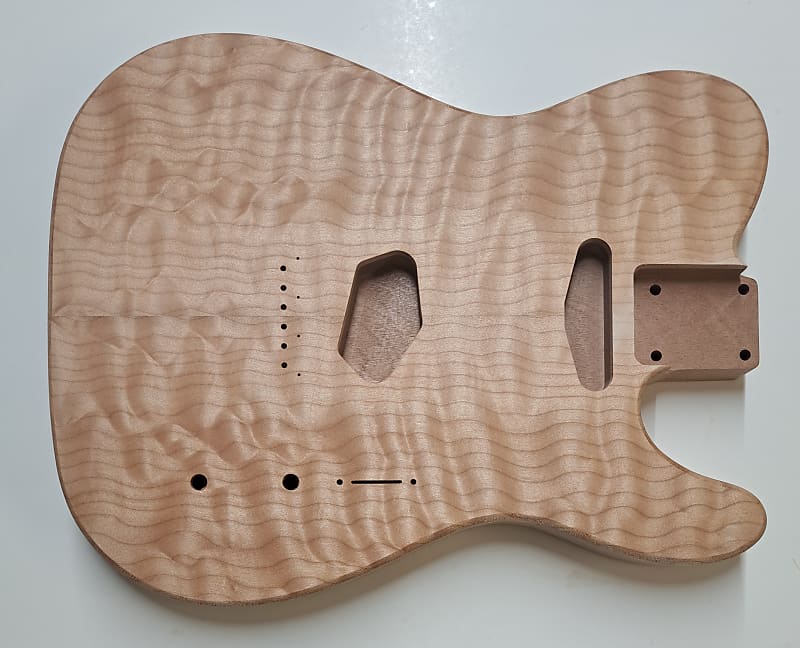 Shepard Custom Guitars Custom Telecaster Body Semi-hollow | Reverb