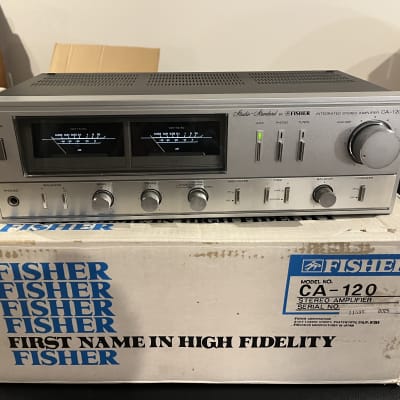 Fisher CA 120, FM 120, 1977 Silver | Reverb