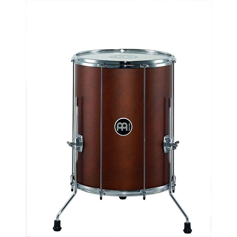 Meinl Stand Alone Wood Surdo 16 x 20 w/legs African Brown | Reverb
