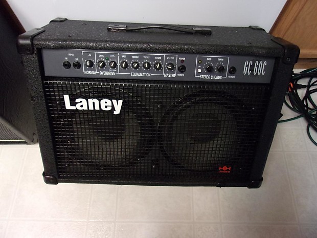 Vintage Laney gc 60c 2x10 Electric guitar combo amp with | Reverb UK