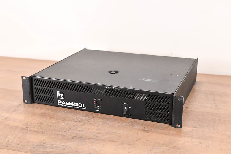 Electro-Voice (EV) PA2450L Two-Channel Power Amplifier | Reverb