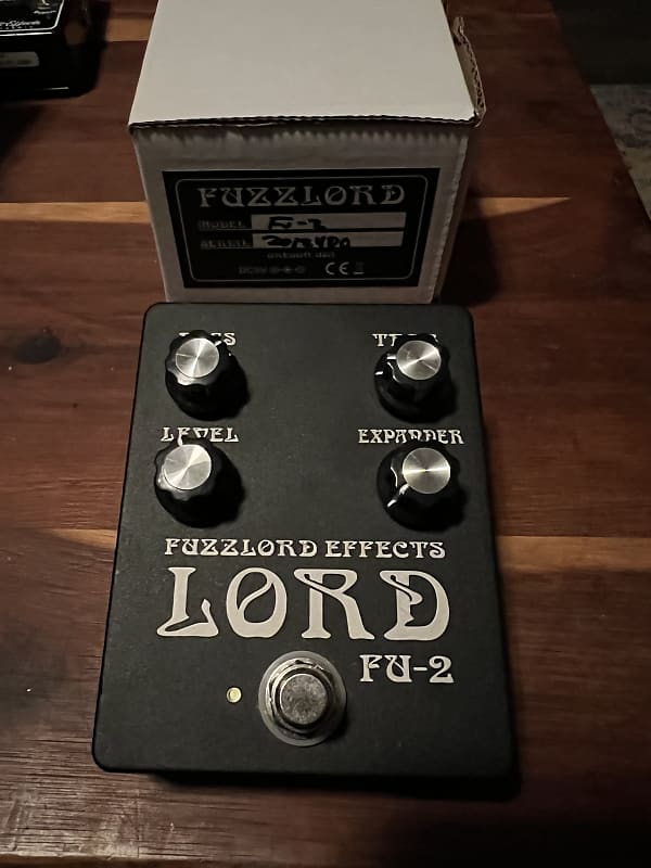 Fuzzlord FU-2 Black | Reverb