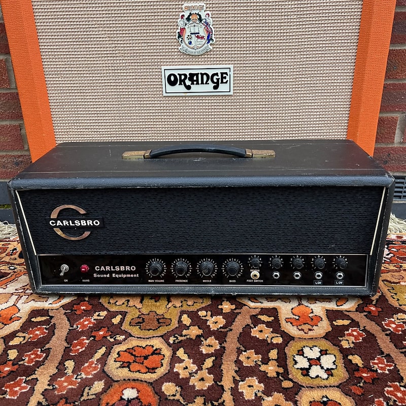 Vintage 1970s Carlsbro CS60 PA Reverb Valve Guitar Amplifier | Reverb