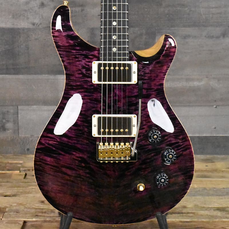 PRS DGT Wood Library - Purple Iris with Hard Shell Case | Reverb